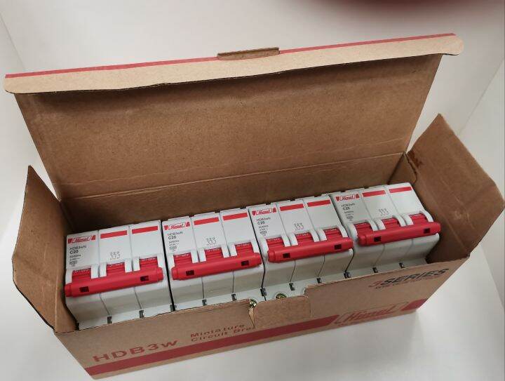 HIMEL MINIATURE CIRCUIT BREAKER 2A 3P (BOX OF 4) | Lazada PH