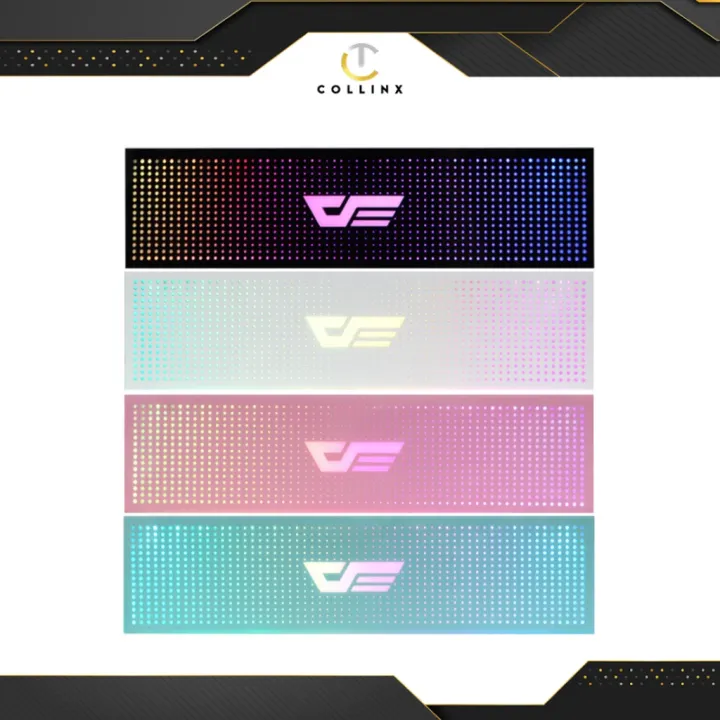 DARKFLASH LP30 ARGB LED PANEL PC CASE ACCESSORY (BLACK, WHITE, PINK And ...