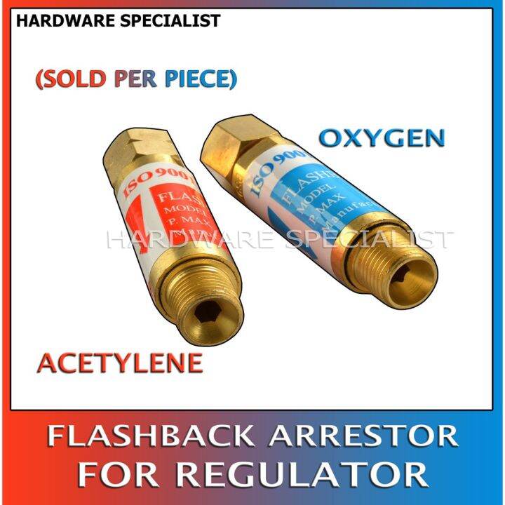 Flashback Arrestor For Oxygen Regulator Acetylene Or Oxygen | Lazada PH