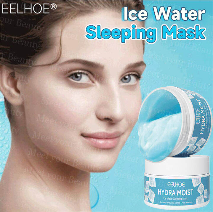 EELHOE Hydra Moist ice Water Sleeping Mask 300ml Cooling Effects Skin ...