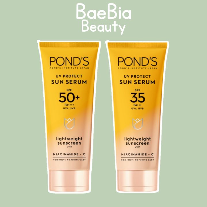 Ponds UV Protect Sun Serum Sunscreen SPF 35 | SPF 50 | Lazada Indonesia