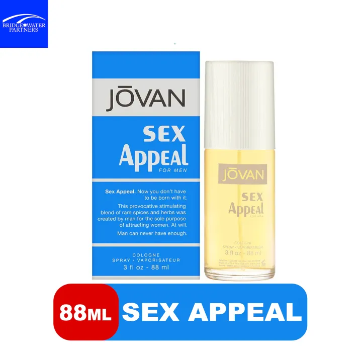 Jovan Sex Appeal for Men (88 ml) | Lazada PH