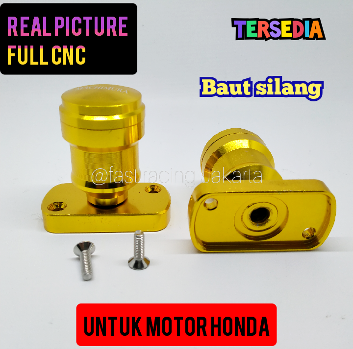 Tutup Minyak Rem Stempel Pion Full CNC Untuk Semua Jenis Motor HONDA ...