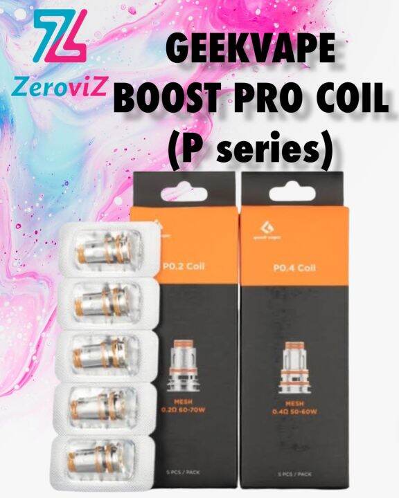 GEEK BOOST PRO REPLACEMENT OCC COIL (P SERIES 0.2 0.4 OHMS) ORIGINAL ...