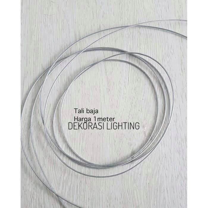 kabel Tali baja untuk lampu gantung kawat sling seling | Lazada Indonesia