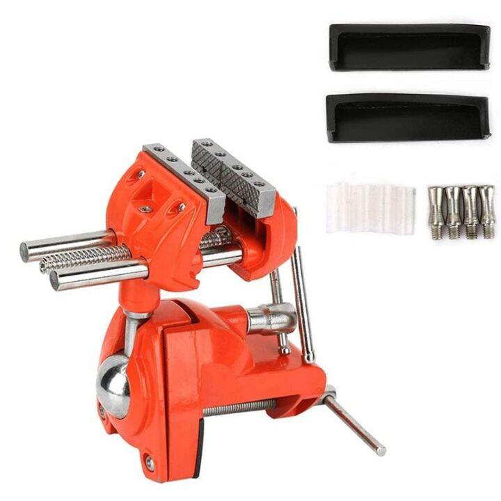 360° Rotating Vise Adjustable 70mm Jaw Width Milling Rotating Vise for ...