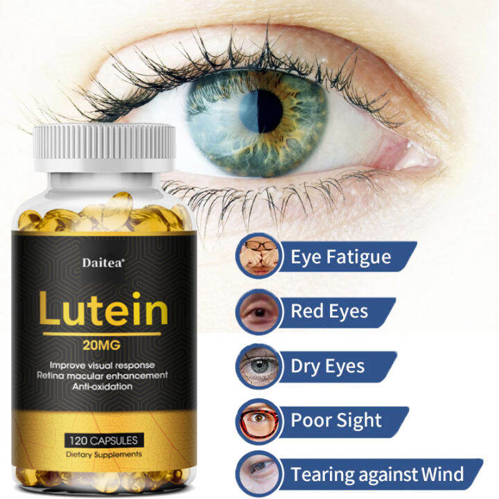 Lutein capsules support eye protection, anti-oxidation, anti-macular ...