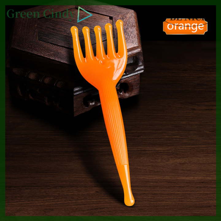 [Green Cindy] Head Massage Comb Guasha Stick Five-claw Comb Tool Head ...
