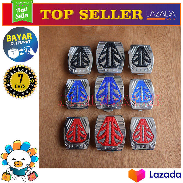 JM Variasi Aksesoris Cover Pijakan Pedal Gigi Dan Rem 1 Set Besi Anti ...
