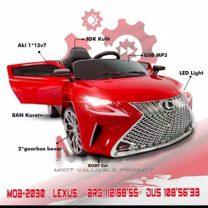 MOBIL AKI ANAK LEXUS ganteng maksimal KHUSUS JABODETABEK | Lazada Indonesia