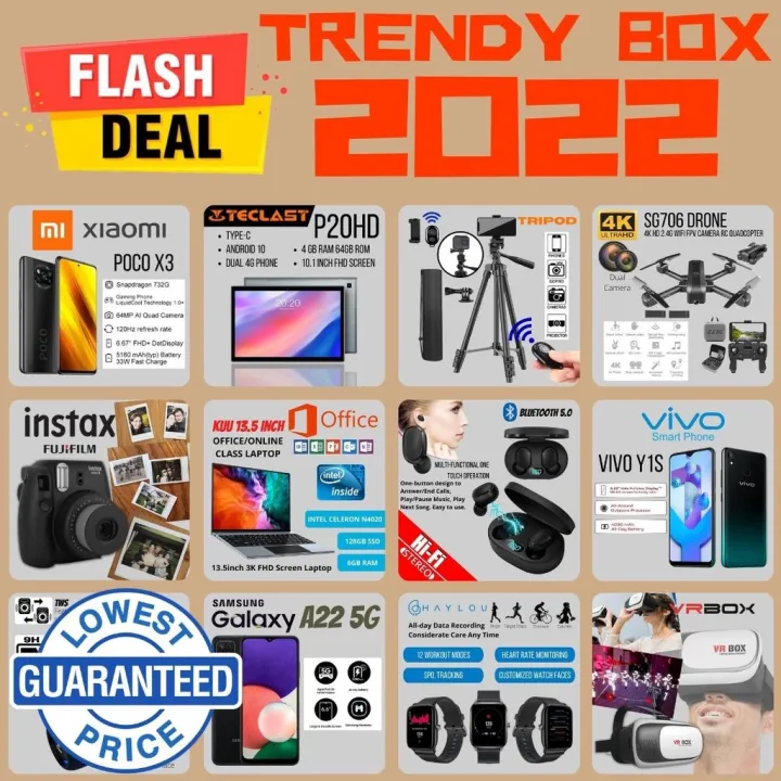 [FLASH DEAL] Gadget For Everyone TRENDY BOX for only 100 [BRAND SALE ...