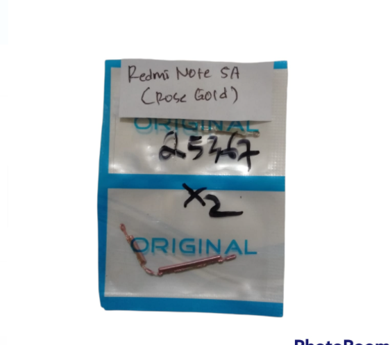 TOMBOL ON OF + VOLUME REDMI NOTE 5A KEYPAD ON OF + VOLUME / TOMBOL LUAR ...