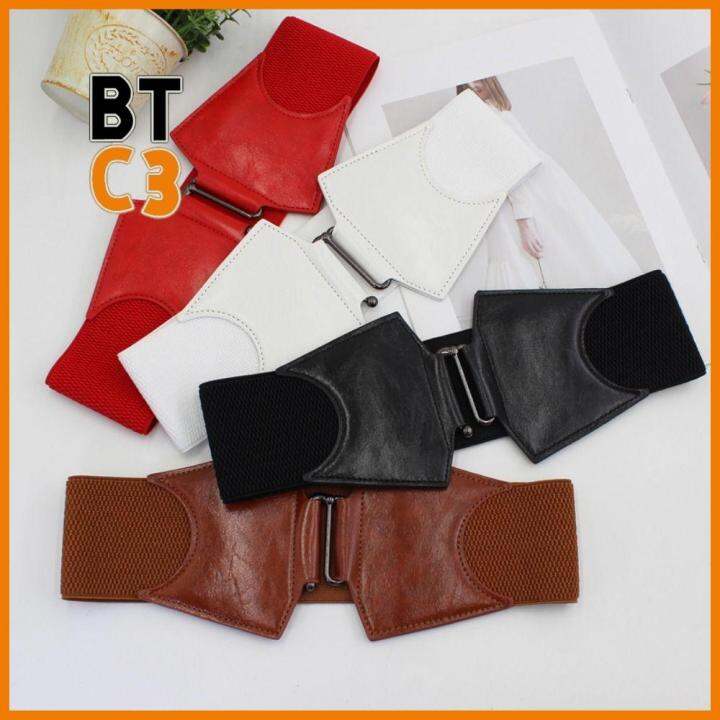 BTC3 พลัสไซส์ เข็มขัดรัดแบบยืดหยุ่น ชุดสูทสตรี ความกว้างกว้าง สายคาดเอวขนาดใหญ่ ที่มีคุณภาพสูง ...