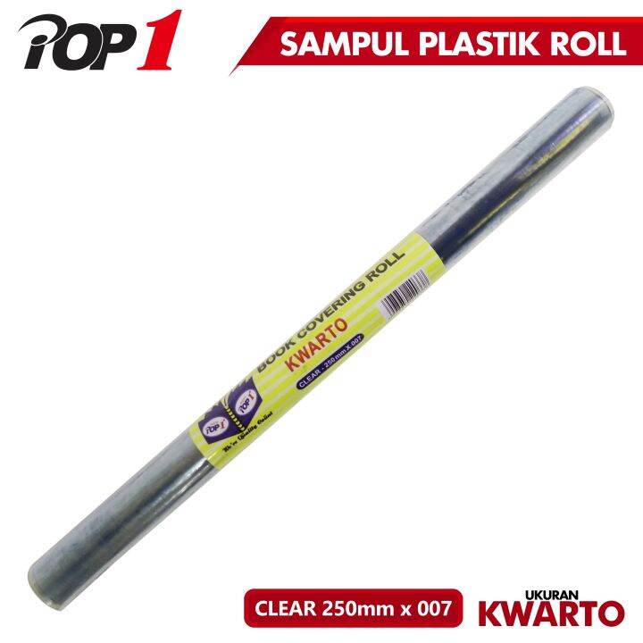 Pcs Sampul Plastik Mika Roll Sampul Buku Sampul Roll Sampul Mika Boxy Folio Kwarto 