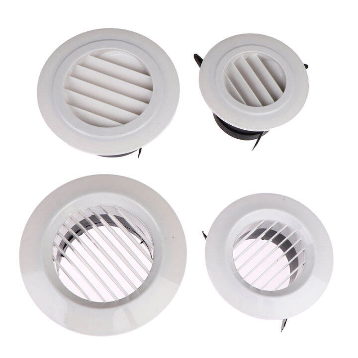 Air Outlets 1 Piece Adjustable Vent Hood Round Duct Ceiling Wall Holes ...