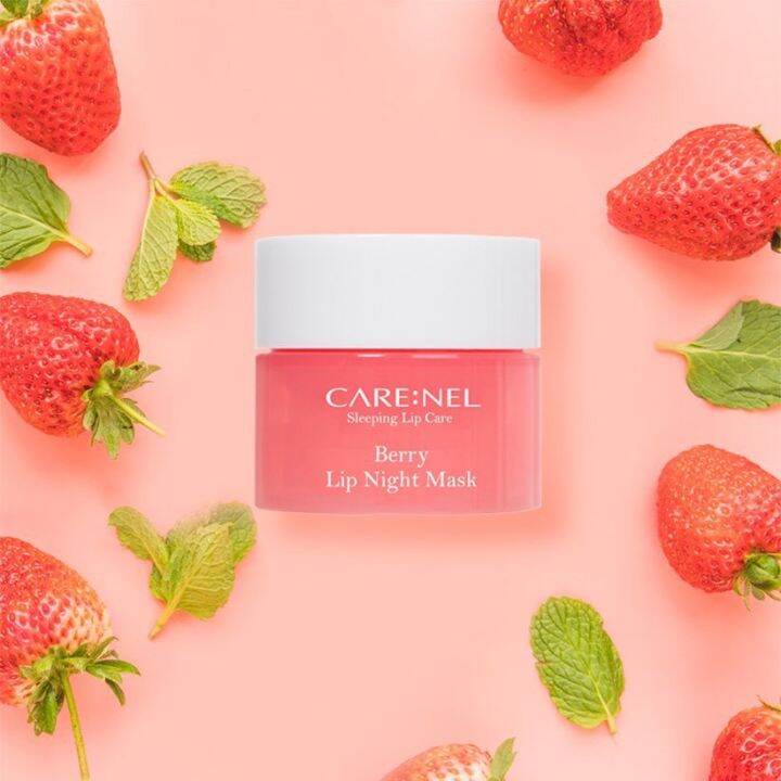 Laneige Lip Sleeping Mask 3g and Carenel Berry Lip Night Mask 5g ...