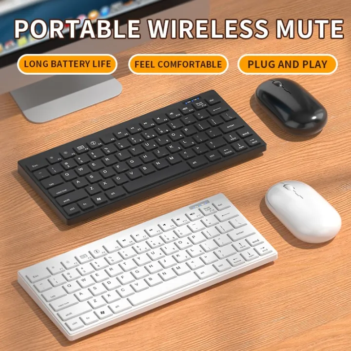 popular TNJ Slim 2.4GHz Wireless Keyboard And Mouse Set With USB ...