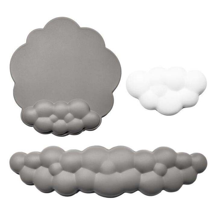 Cloud Arm Rest Keyboard Ergonomic Wrist Support Mouse Pad with Rest PU ...