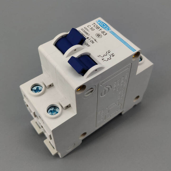 1P 50A MTS Manual transfer switch Circuit breaker MCB 50HZ/60HZ 400 ...