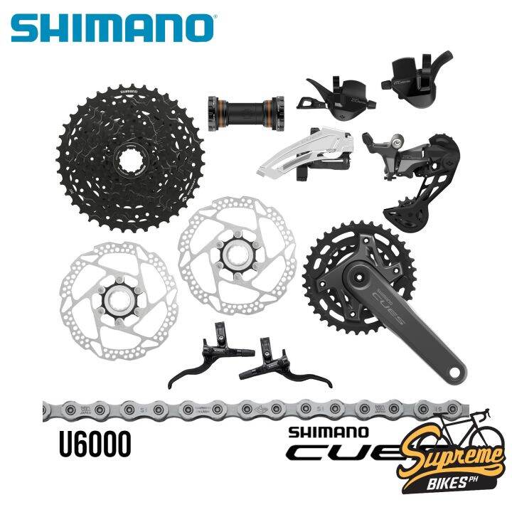 Shimano Cues U6000 2x10 10-Speed Groupset | Lazada PH