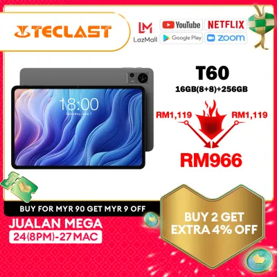 2024 Teclast T60 Tablet-12-inci 2K Max View, Max 16GB + 256GB, Android ...