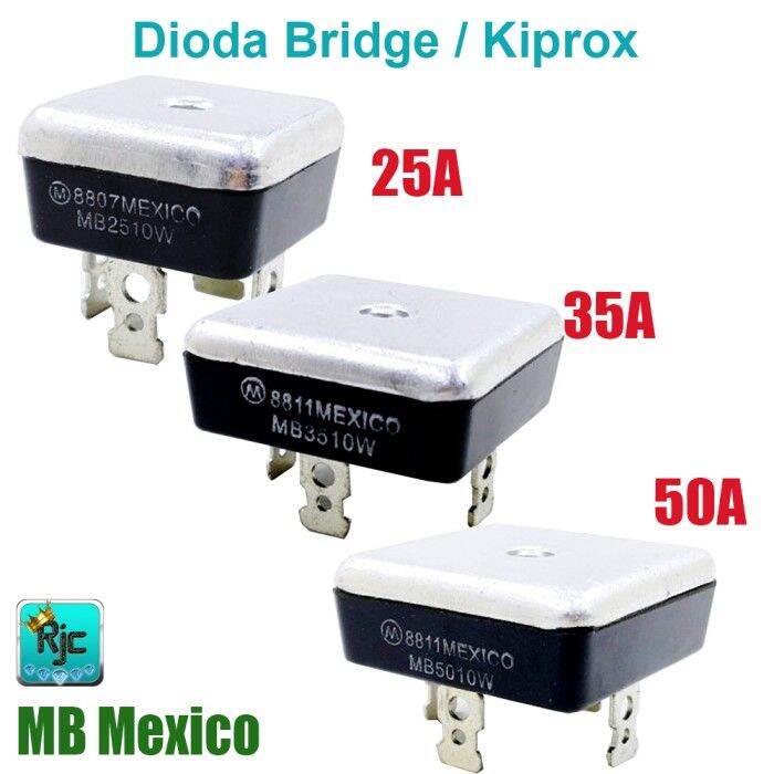 Diode Bridge Rectifier Dioda Kiprok Penyearah AC to DC 25A 35A 50A ...