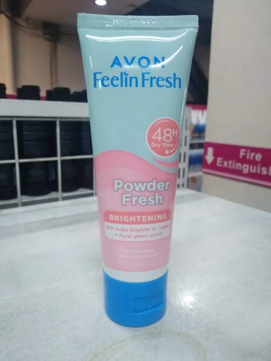 Avon Powder Fresh Feeling Fresh Cream Deodorant 60g | Lazada PH