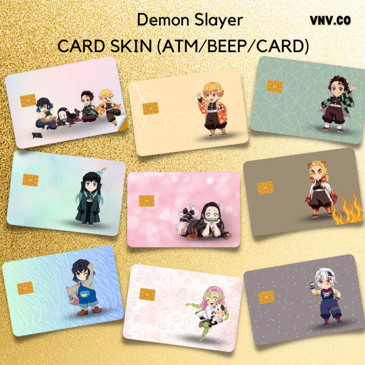 Demon Slayer Card Skin Vinyl for ATM/BEEP Card | Lazada PH