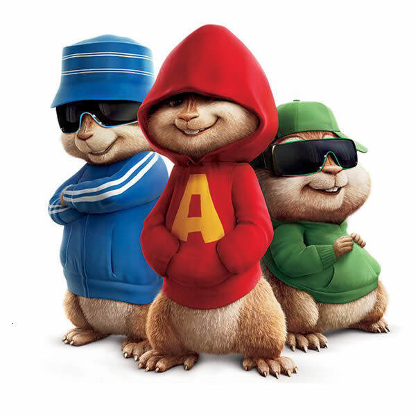 Squirrel 1-4 original English Original Movie children's English DVD ...