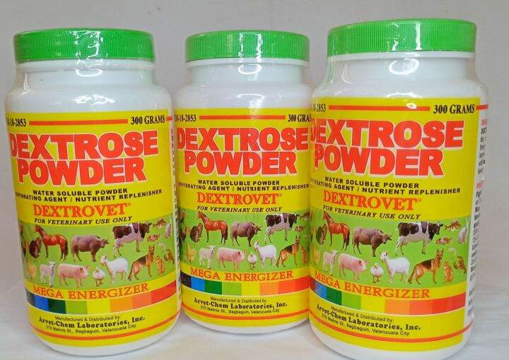 [FCR AGRIVET II] (300g per container)/ DEXTROSE POWDER (DEXTROVET) for ...