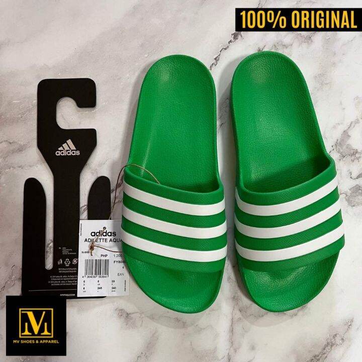 ADIDAS ADILETTE AQUA SLIDES / SLIPPERS FY8048 100% ORIGINAL | Lazada PH