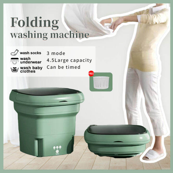 Mini Washing Machine With Dryer Portable Foldable Small Washing Machine ...
