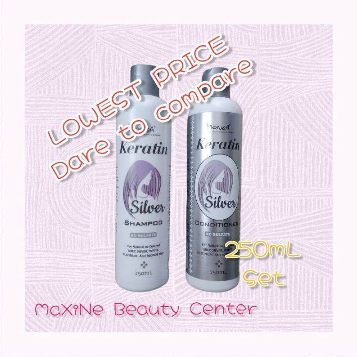 MONEA silver shampoo conditioner SET | Lazada PH