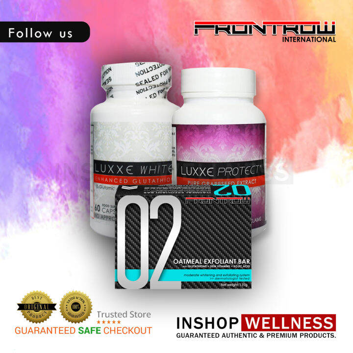 Frontrow Capsules COMBO LUXXE White Glutathione Whitening Capsules ...