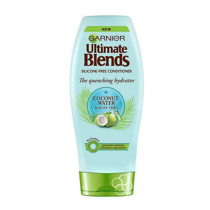 Garnier Ultimate Blends Coconut & Aloe Vera Conditioner 360mL | Lazada PH