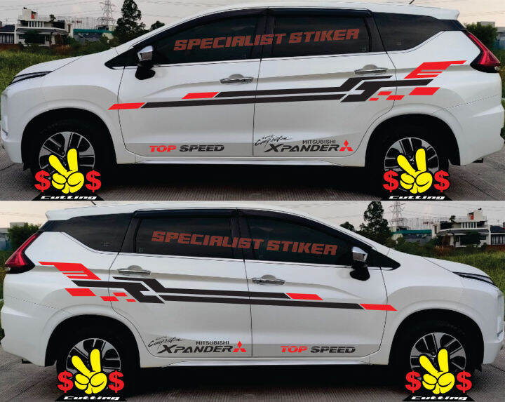 Stiker Mobil Mitsubishi Xpander Model Top Speed Simple Elegan | Lazada Indonesia