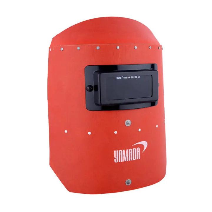 หน้ากากกันแสงเชื่อมแบบมือถือสีแดงรุ่น YAMADA YMD-407 | Lazada.co.th