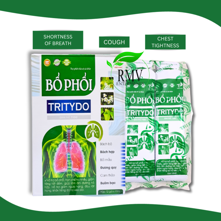 Lung Tritydo Detoxity Lungs, Pneumonia and Lung Diseases 12's | Lazada PH