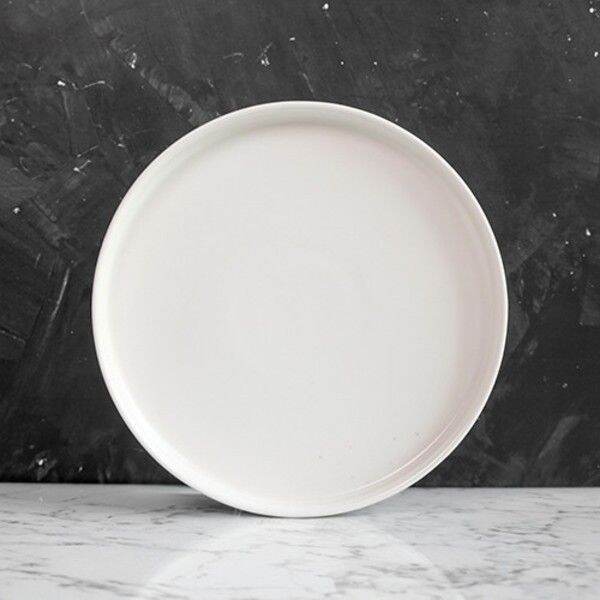 White Solitude Short Rim Plate 8" /Piring Makan | Lazada Indonesia