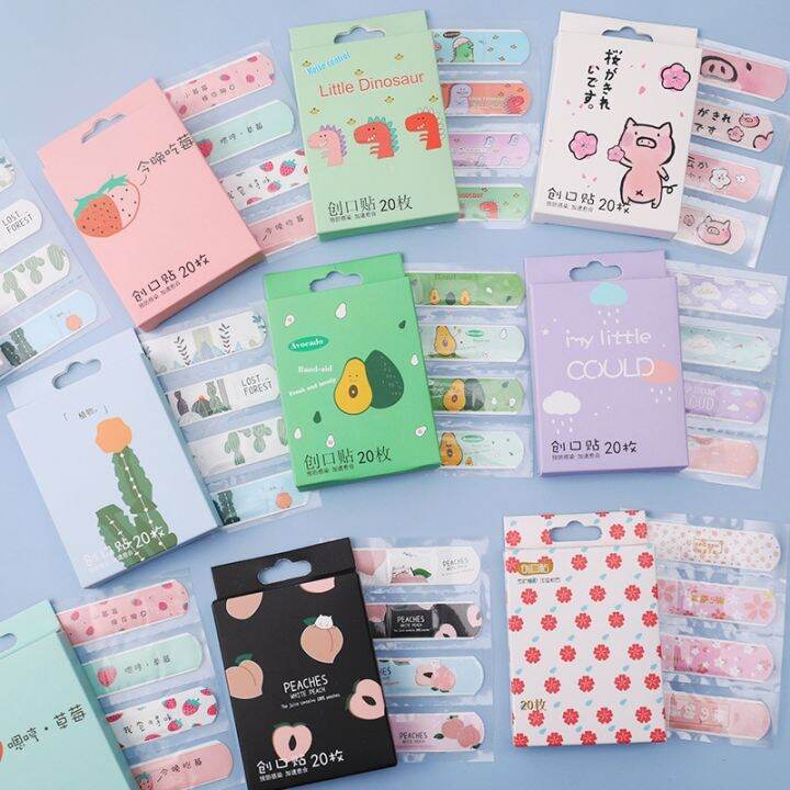Band Aid Cute Cartoon Patterned Sticker Baby Bandage Adhesive Plaster ...