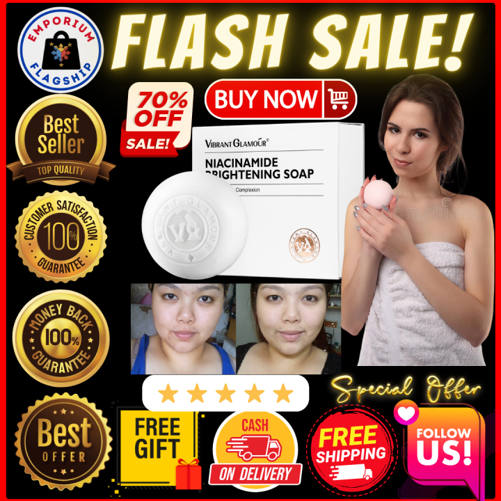 ️👌⚡️🧼 MEGA SALE🔥Vibrant Glamour Niacinamide Brightening Soap FDA ...