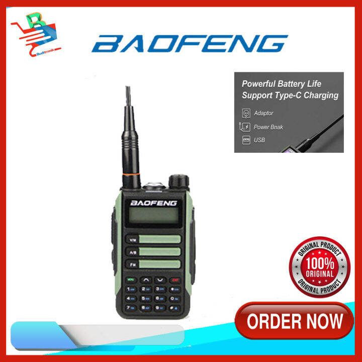 Ht Baofeng Uv-16 Dual Band Type C / Baofeng Uv16 | Lazada Indonesia