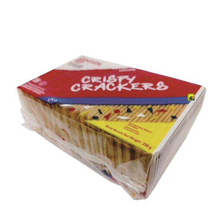 Nissin Crispy Crackers ORIGINAL - 250gr BESAR | Lazada Indonesia