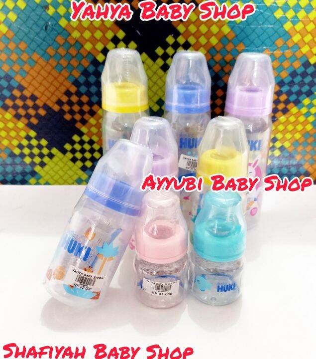 Botol HUKI / Botol Susu Anak Bayi / Botol Susu HUKI 240 ml - 120 ml ...