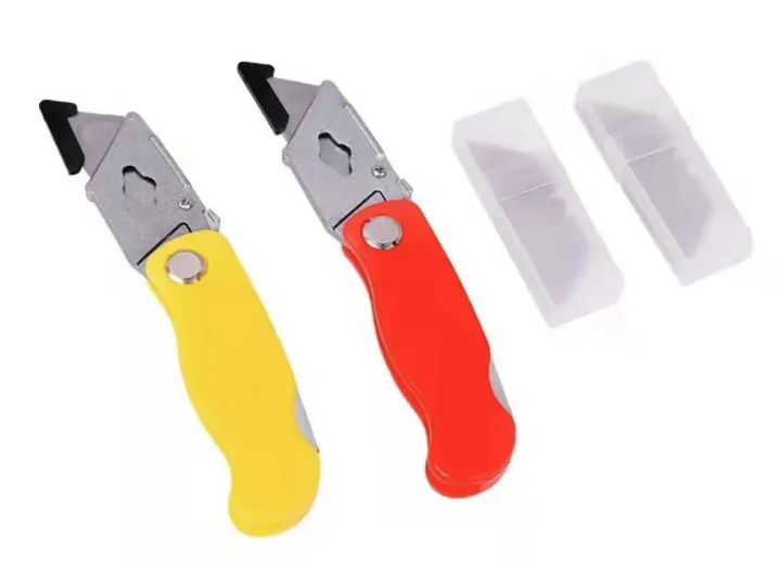 FOLDABLE KNIFE / CUTTER KNIFE / CUTTER WITH EXTRA BLADE | Lazada PH