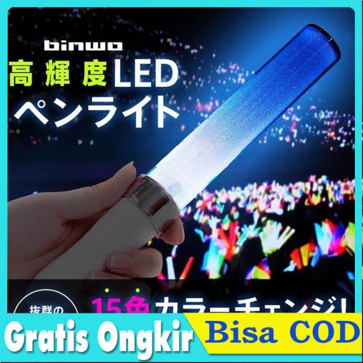 Stik Lampu Led 15 Warna Glow Stick / Safety Light Stick / Ultra Bright ...