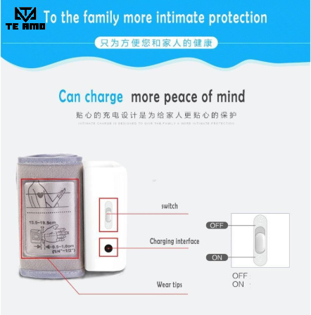 TM,TE AMO Omron CK-W355เครื่องวัดความดัน Automatic blood pressure monitor แบบตั้ง แบบพกพาแม่นยำ ...