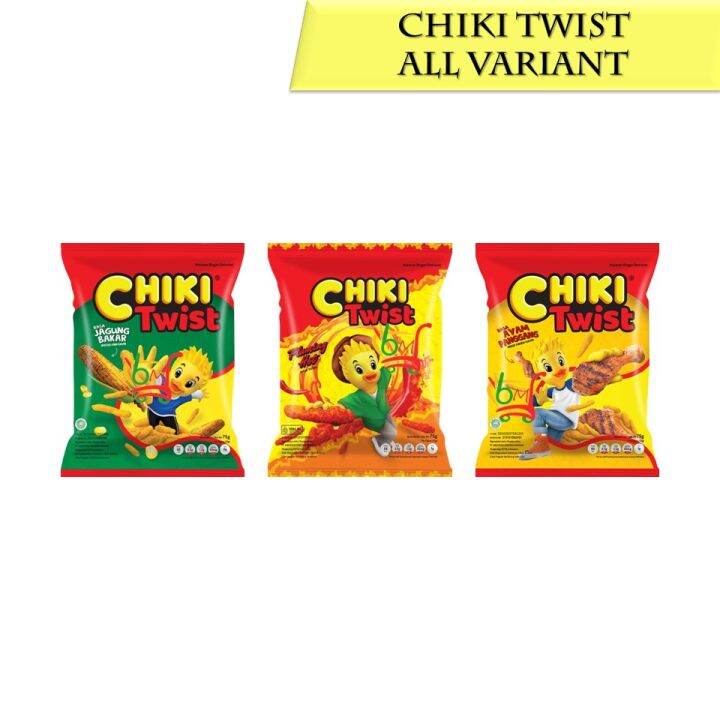 Chiki Twist Makanan Ringan dari Indofood All Variant | Lazada Indonesia