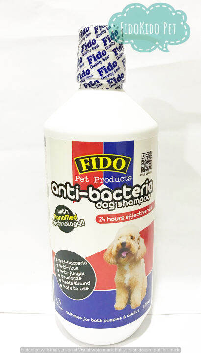 Fido anti-bacteria dog shampoo - 1000ml | Lazada