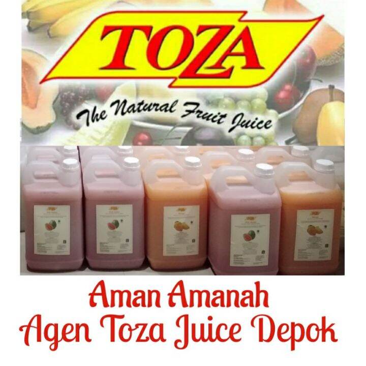 TOZA JUICE GALON 5 LITER | Lazada Indonesia